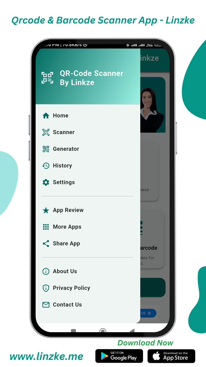 QR Code & Barcode App – Linzke by quickro | CodeCanyon
